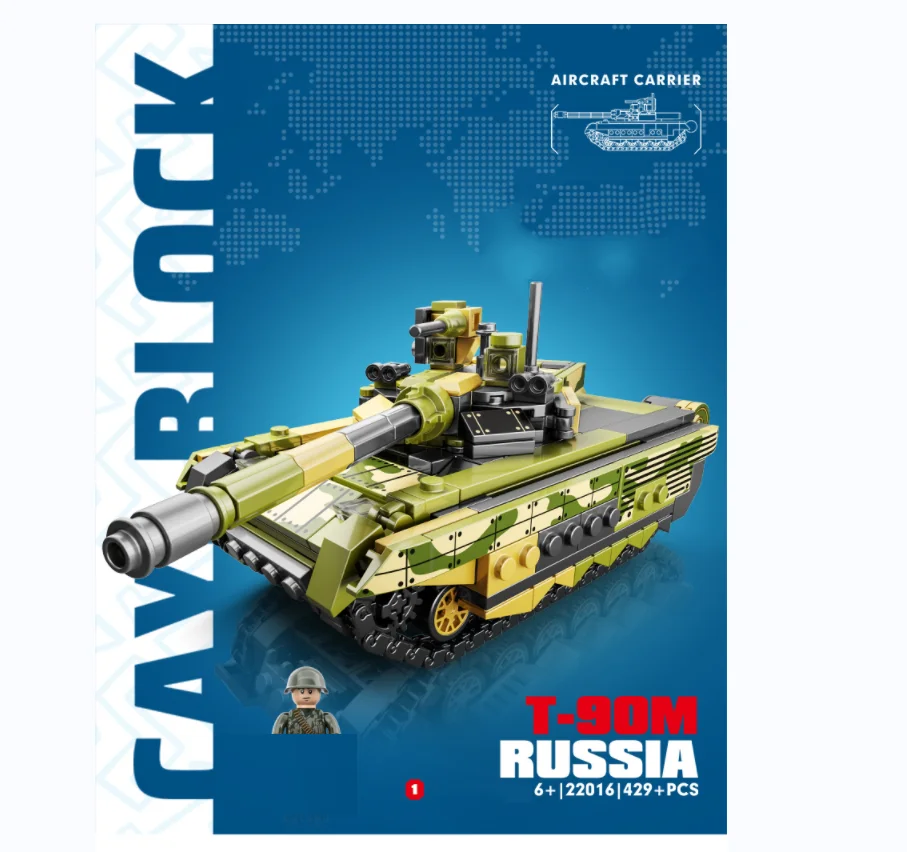 Soviet Military Army Model Set 429-piece Assembly Building Kit With ...