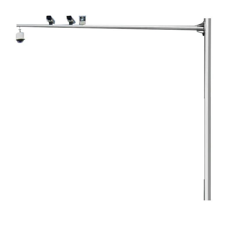 Smart City Street Light Cctv Lamp Pole Monitor Led Advertising Charging ...