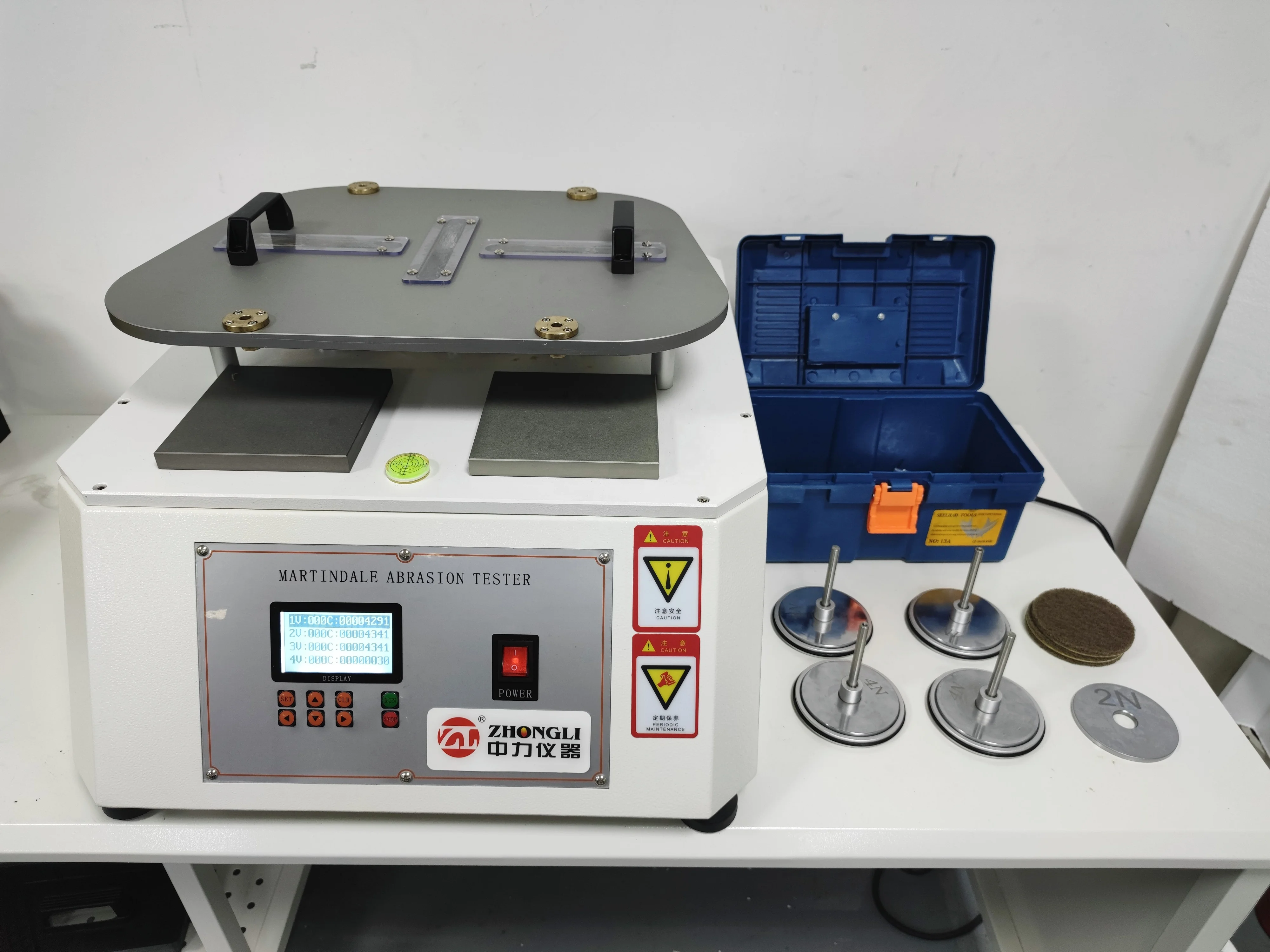 Ceramic Tile Floor Wooden Floor Paint Film Martindale Tester