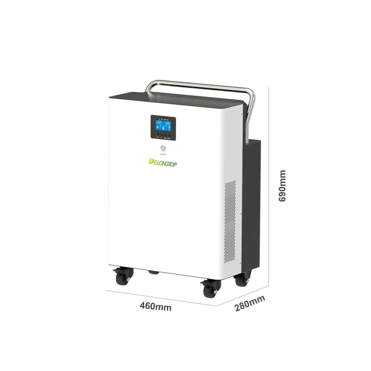 51.2V ALL-IN-ONE ESS 48v 300ah 15kwh Lifepo4 Battery Solar Off Grid Hybrid Built in 5Kw Inverter ...