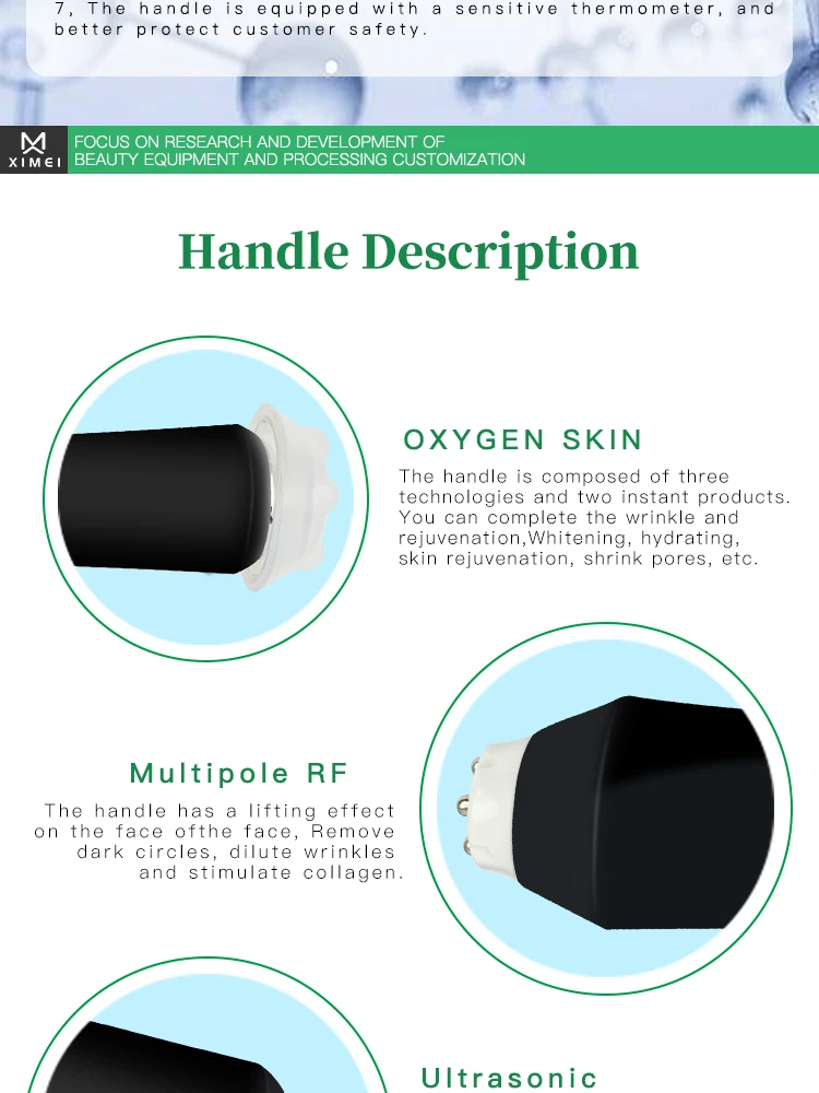 Factory 3in1 Co2 Oxygen Bubble Anti-aging Skin Whitening Machine Rf ...