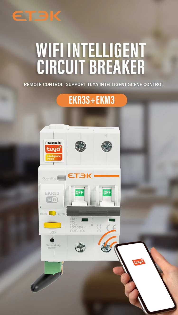 Smart Miniature Circuit Breaker - TUYA MCB with Metering