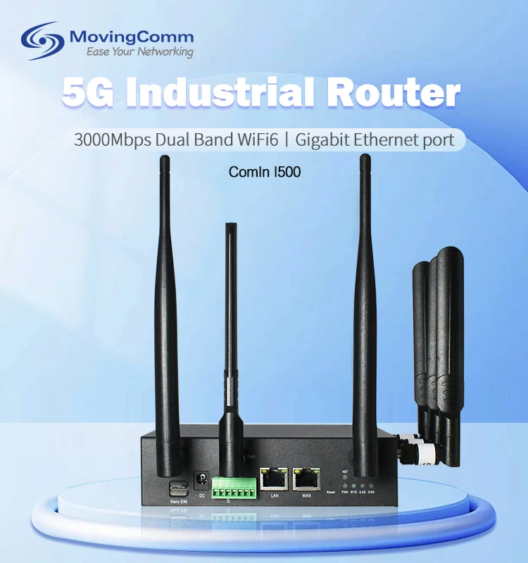 5g Industrial Router With Dual Band & Vpn Functionality