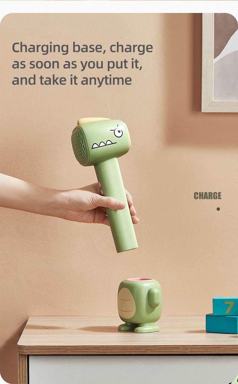 Rechargeable Hair Dryer for Baby Butt Dryer - 2 Speeds/3 Heats