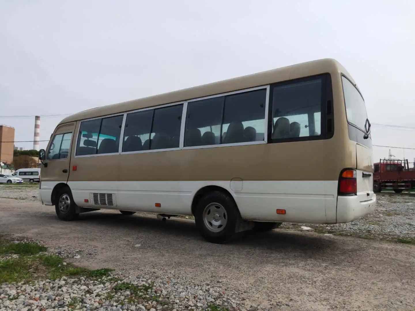 Used Japan Brand Toyota Coaster Bus 23-30 Seats Minibus High Quality ...