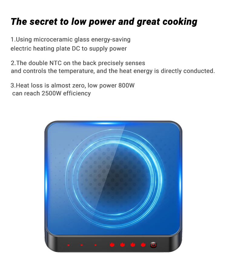 STW 48v Dc Solar Cooker with Built in Battery Induction Cookers