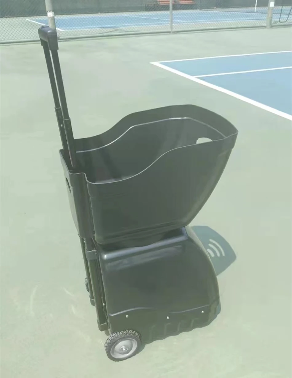 E-500 Spin Player Sports Lob Ball Automatic Tennis Ball Machine