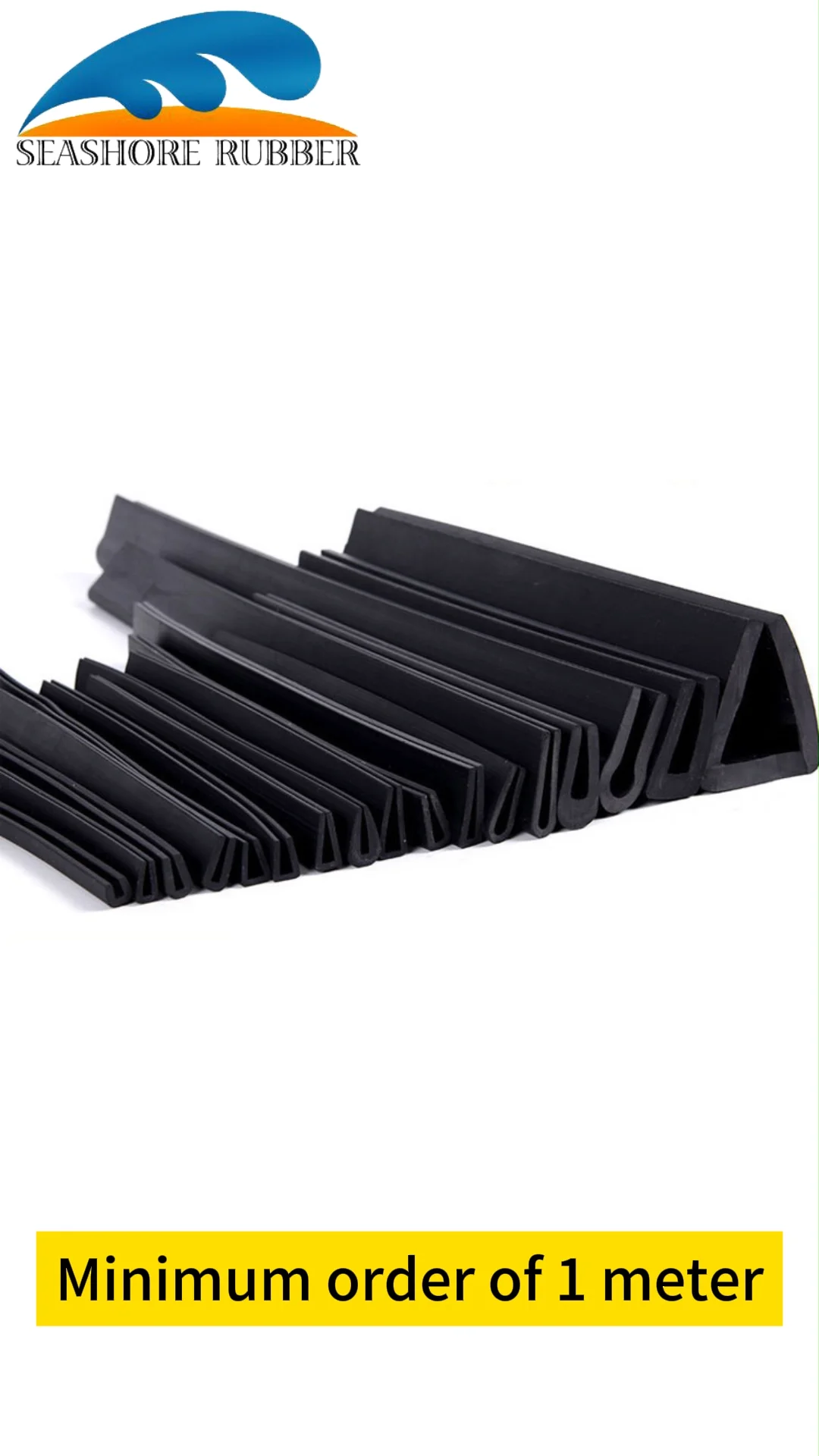 U Shaped Channel Profile Rubber Seal Strip For Glass - Buy Hood Rubber ...