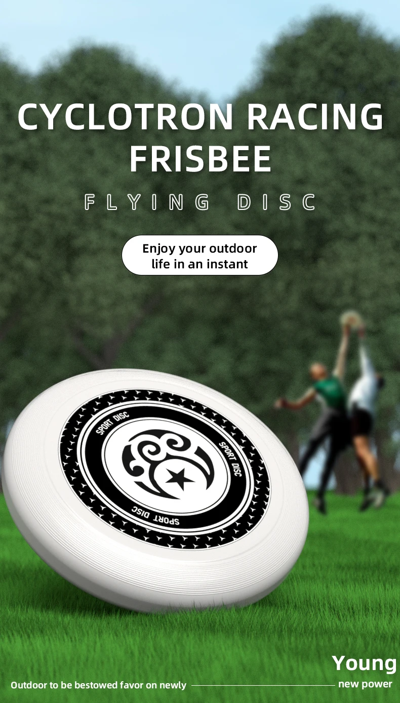 175g Frisbee Golf Disc Basket Toys Recycled Plastic Frisbee For Outdoor ...