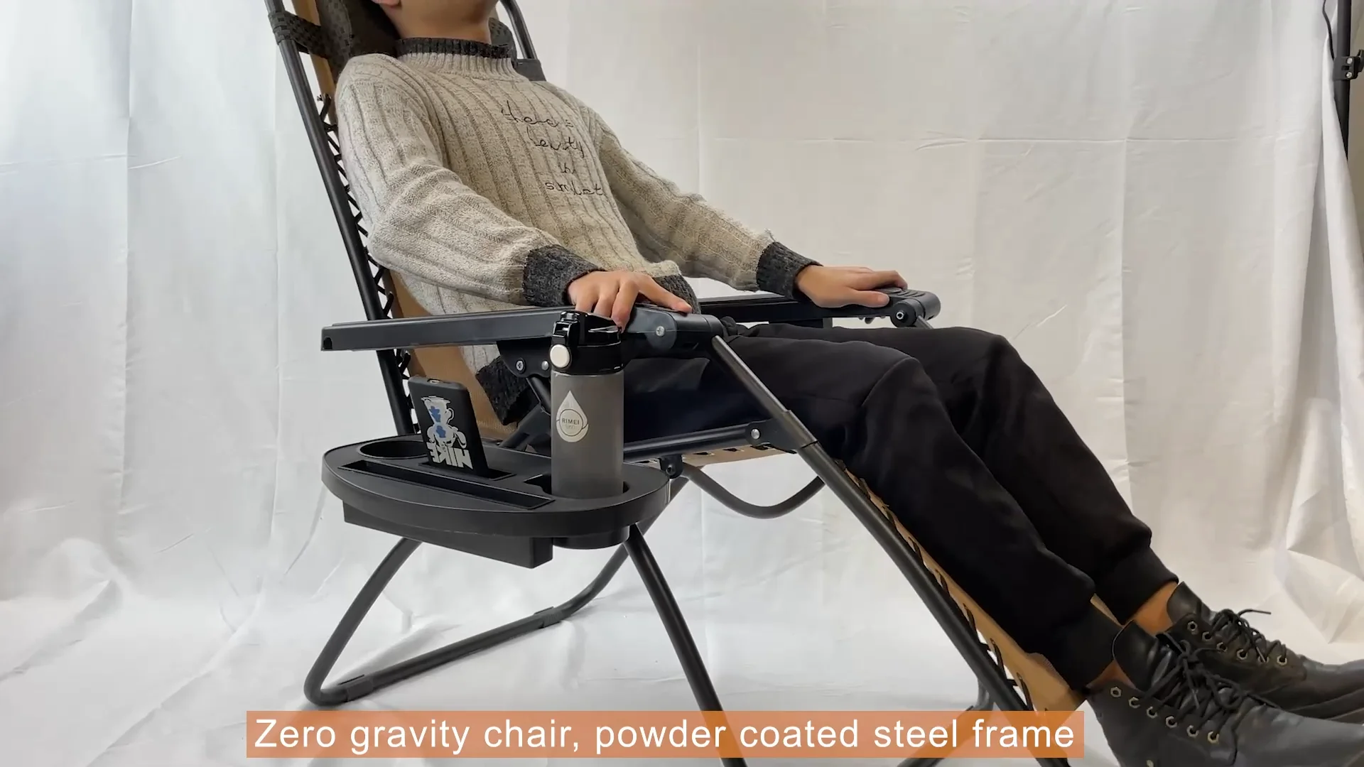 Office Folding Adjustable Zero Gravity Sleeping Recliner Chair With ...