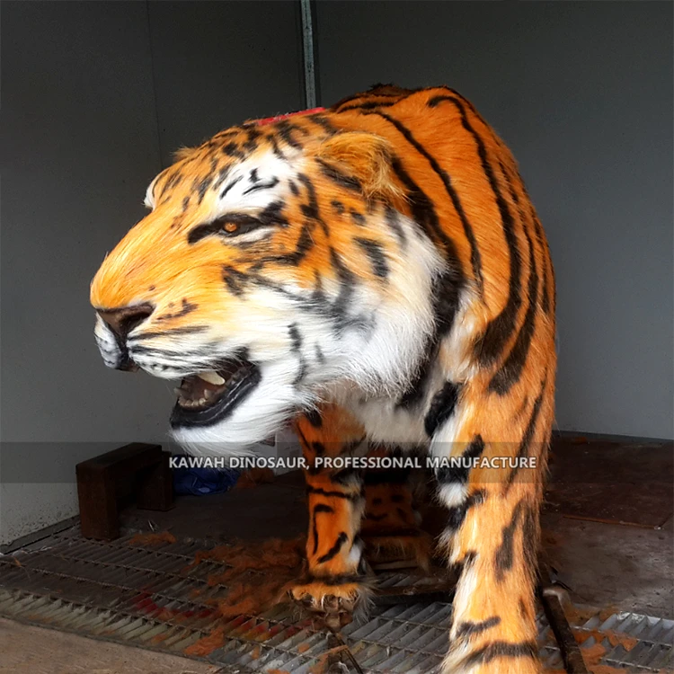 Handmade Animatronic Tiger - Custom Model for Zoo Park