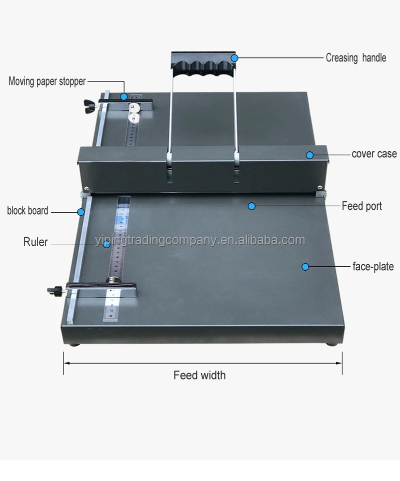 350mm Cover Paper Creasing Machine for Printing & Folding Paper Machine ODM