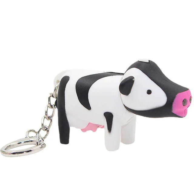 Anime-style Promotional Gift Iron Metal Plastic Keychain Led Flashlight ...