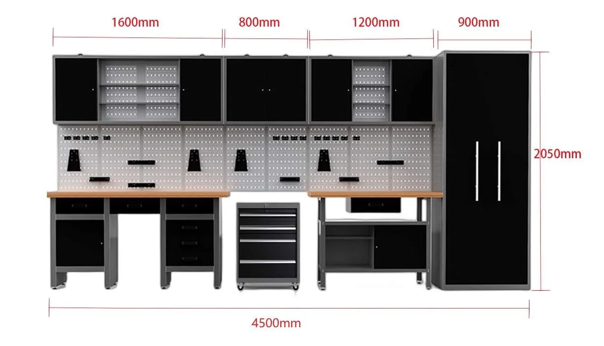 JZD Workstation Workshop Cabinet - Efficient Tool Storage
