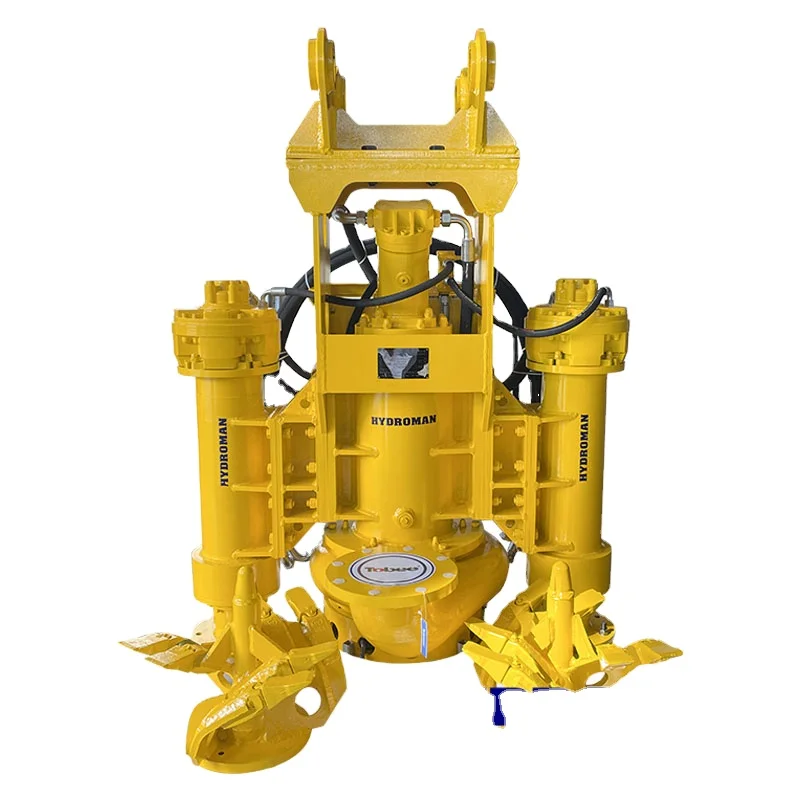 40-tons Excavator Mounted Hydraulic Dredging Submersible Pump ...