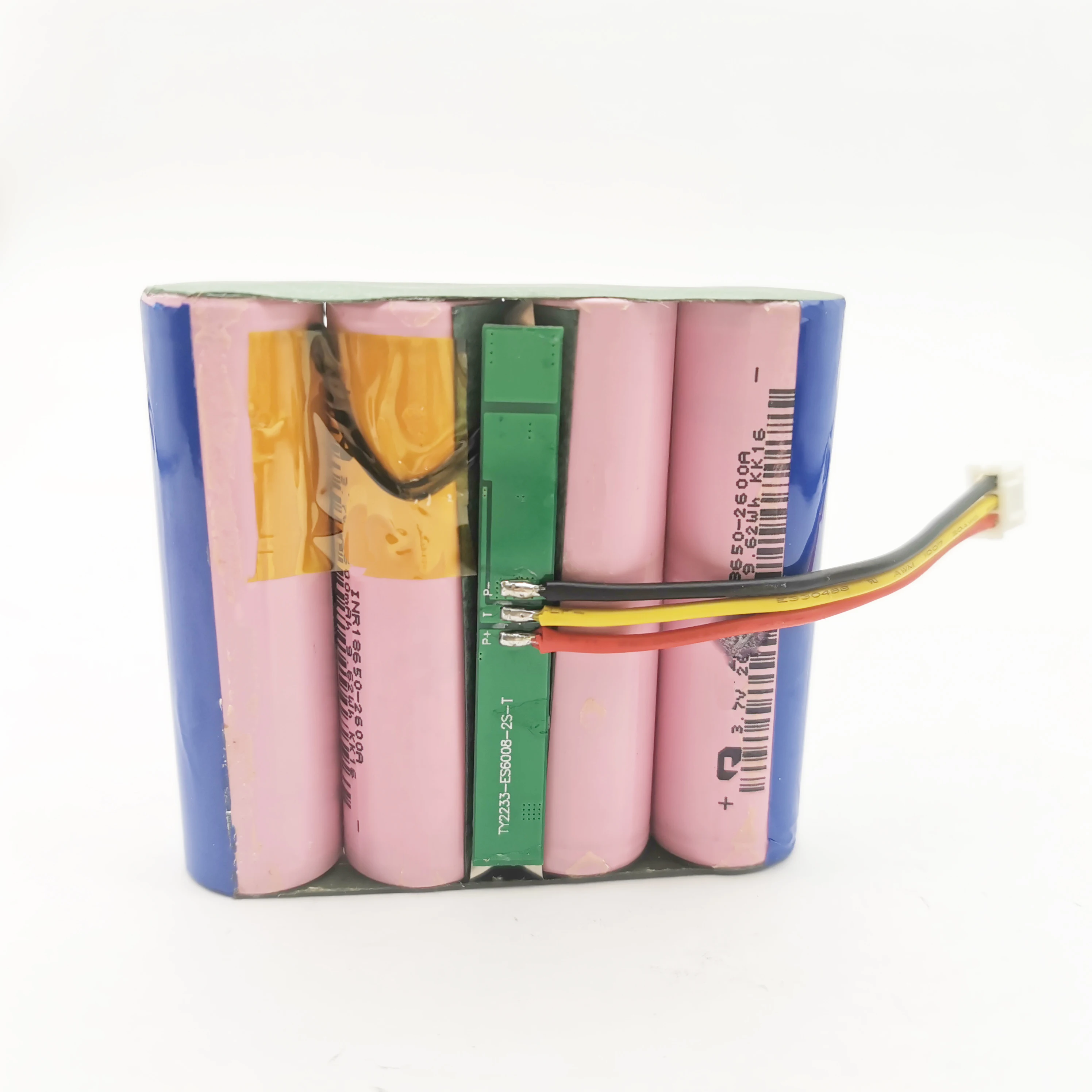 7.4v Li Ion Battery Pack Rechargeable 2s 2s2p 4000mah 5000mah 5200mah ...