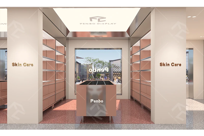 Modern Custom Shop Cosmetics Shelves and Display Cabinets Cosmetic ...