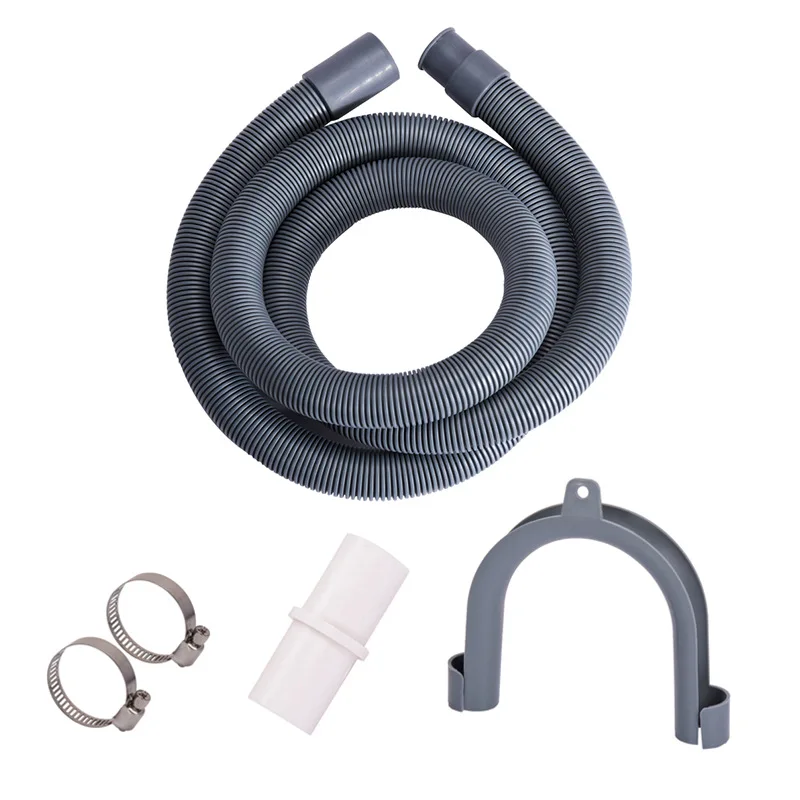 Flexible Washing Machine Outlet Hose Dishwasher Extension Drain Hose ...