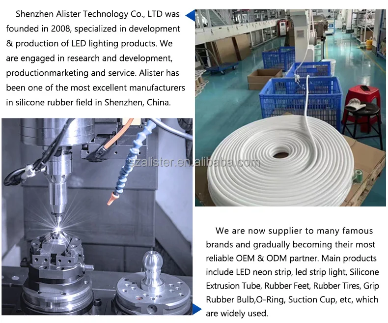 Extruder Soft Flex Neon Rope - Transparent Waterproof LED Profile