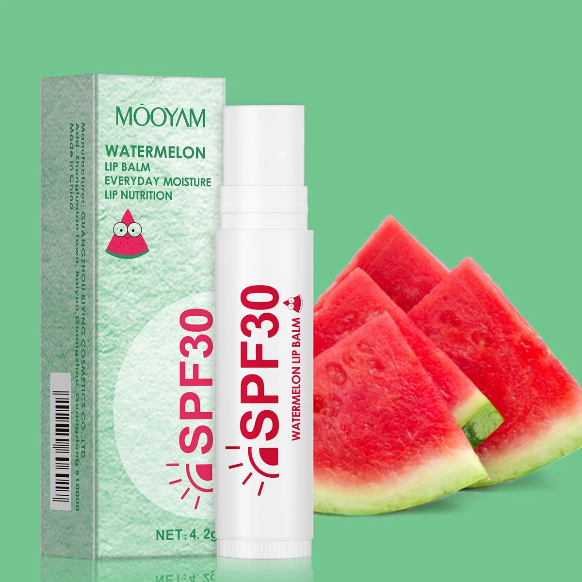 Watermelon Lip Balm Day and Night Use 30SPF Private Label Moisturizing ...