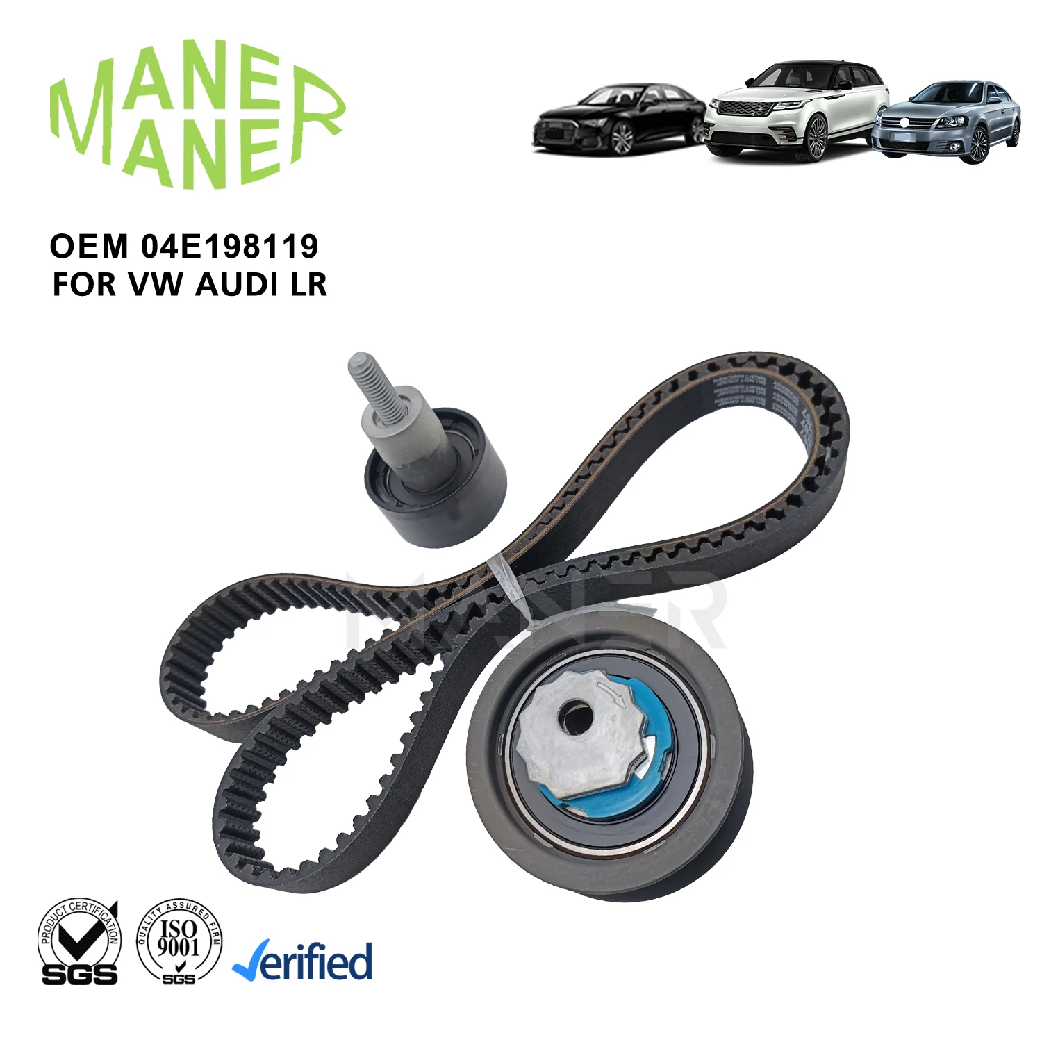 MANER Timing Belt Kit for VW Golf Audi A3 1.4T - OEM Quality