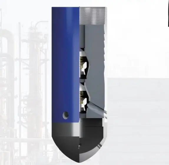 Api 5ct 7" N-80 Double Valve Float Shoe/ Float Collar / Custom Casing ...