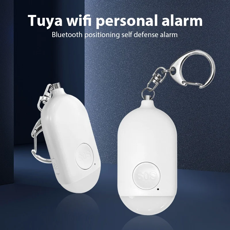 Emergency SOS Anti Attack Alarm - 130db Tuya Smart Bluetooth