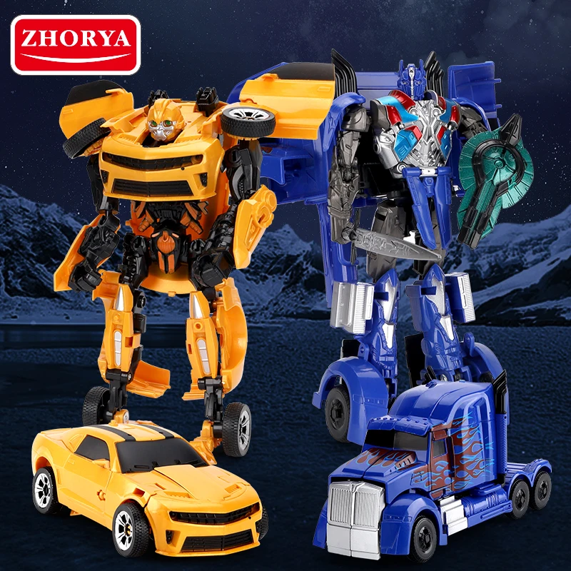 Zhorya Fighter Toy Assemble Deformation Toy Robot Intelligent ...