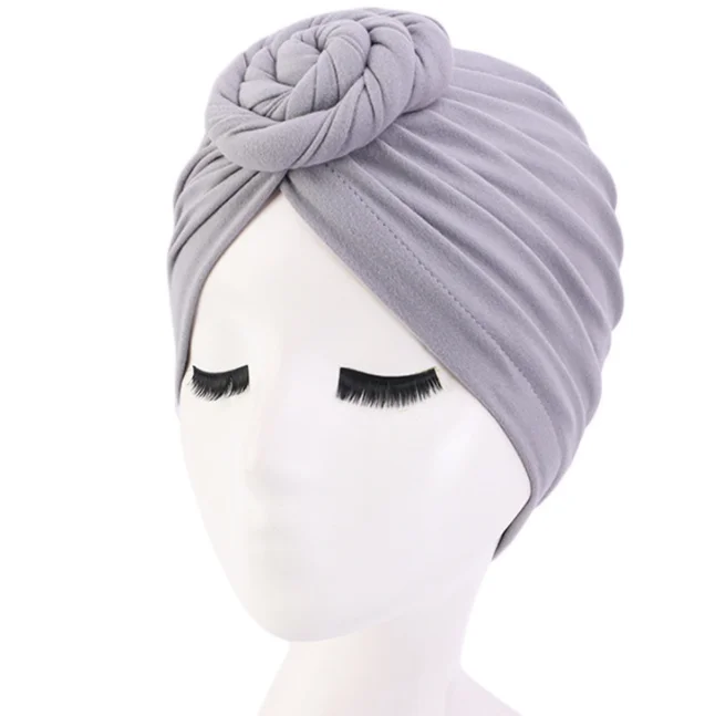 Muslim Turbans For Women African Soft Headwrap Pleated Turban Soft ...