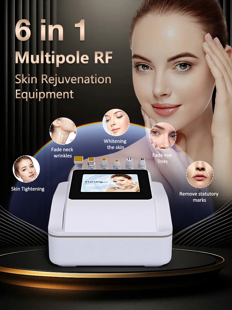 Portable Beauty Salon Rf Multipolar Radio Frequency Face Lift Skin Care ...