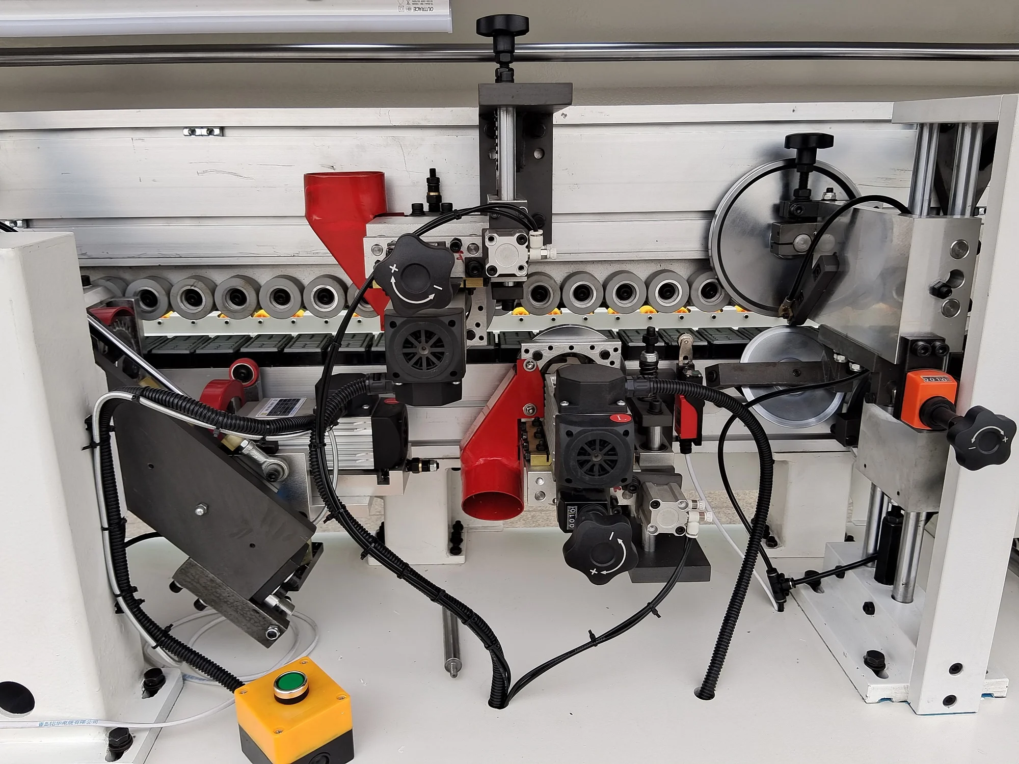 Automatic Pvc Mdf Board Cutting Edging Woodworking Bander Machinery ...