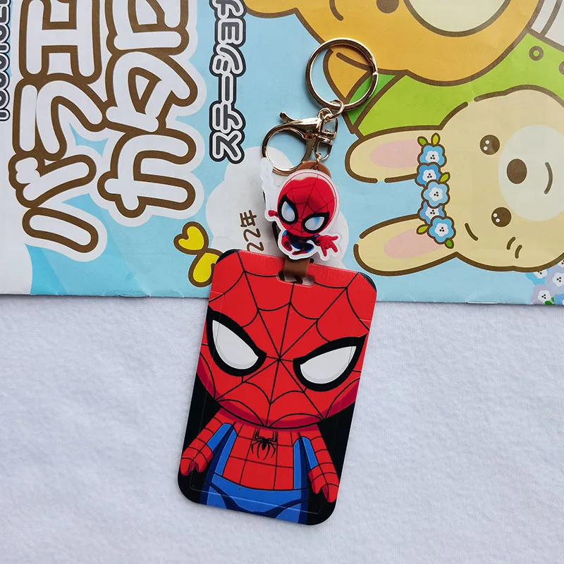 Custom School Student Cartoon Marvel Spider Man Plastic Cards Holders ...