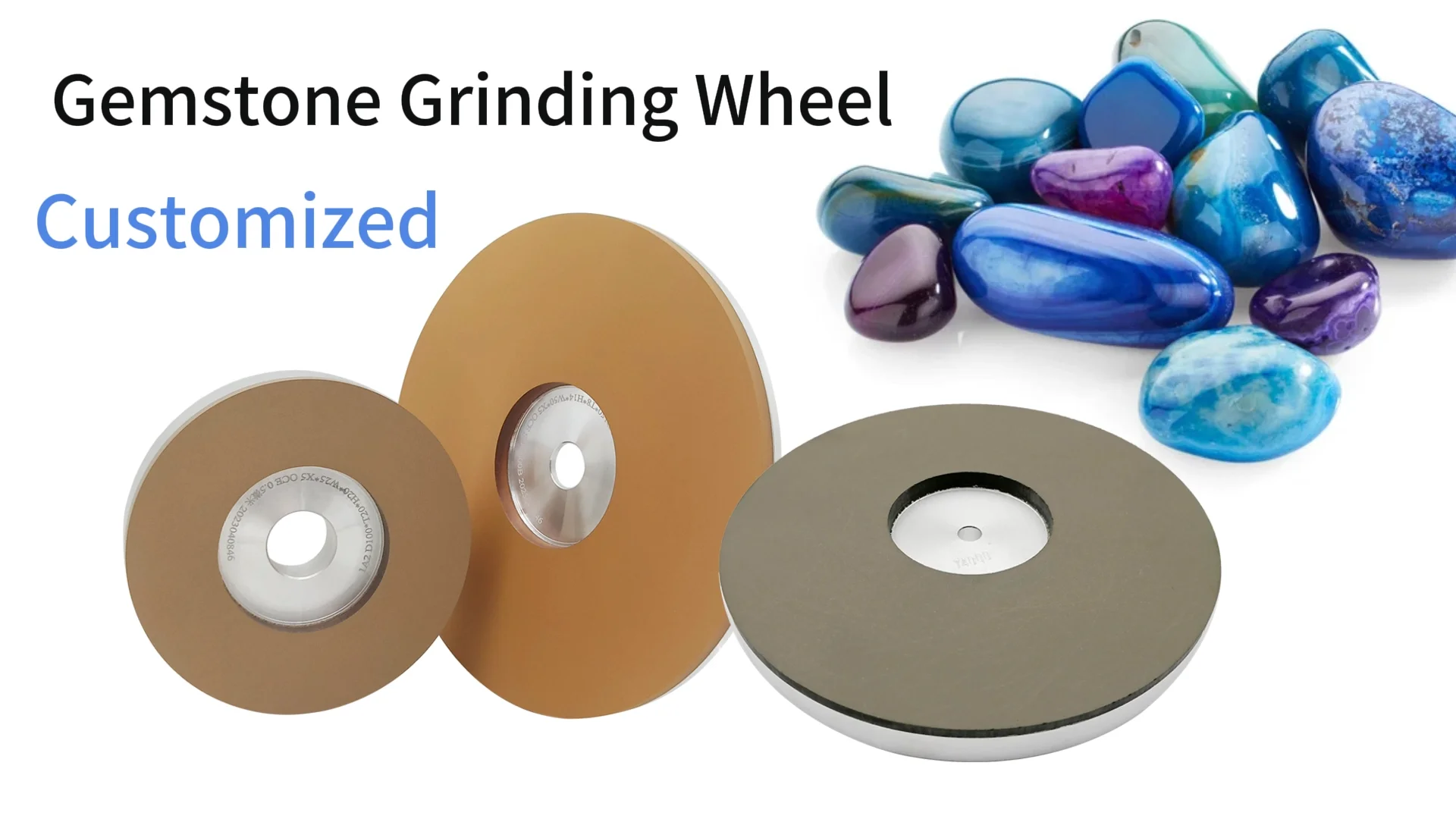 Resin Diamond Disc Grind Gems Lapping Flat Disc Lapidary Polishing Disc ...