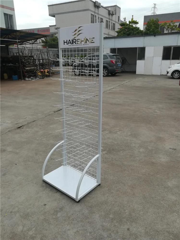 Wholesale Metal Wire Mesh Hook Rack Display for Hanging Items