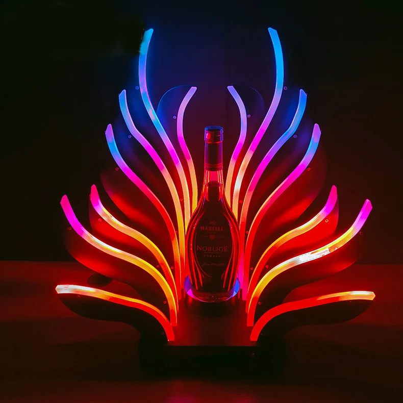 LED Birthday Cake Bottle Presenter Bottle Glorifier Holder VIP for ...