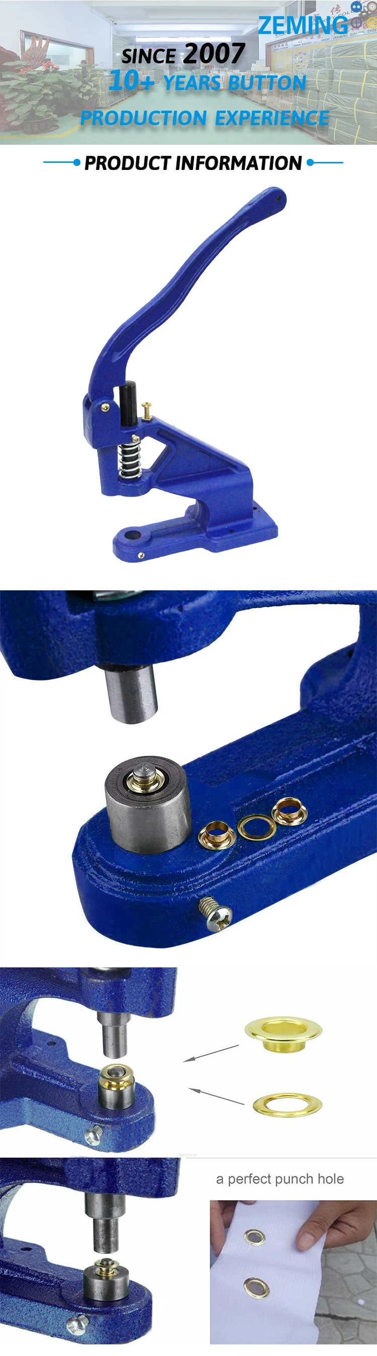 Green Machine Hand Press - Manual Snap Button Attaching