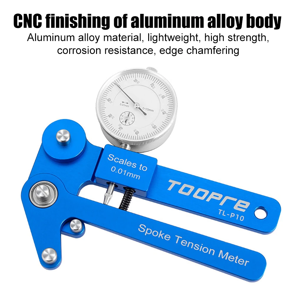 TOOPRE Bicycle Electronic Tension Meter - Precision Spoke Checker for ...
