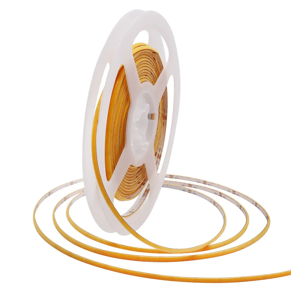 Dc 5v 12v 24v Cob Led Light 2.7mm 3mm 4mm 5mm High Density No Light ...