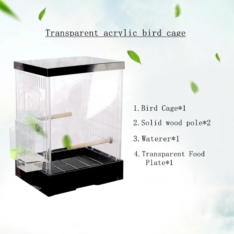 Cages Birds Finches Canary Nesting Box Parrot Breeding Goldfinch Large ...