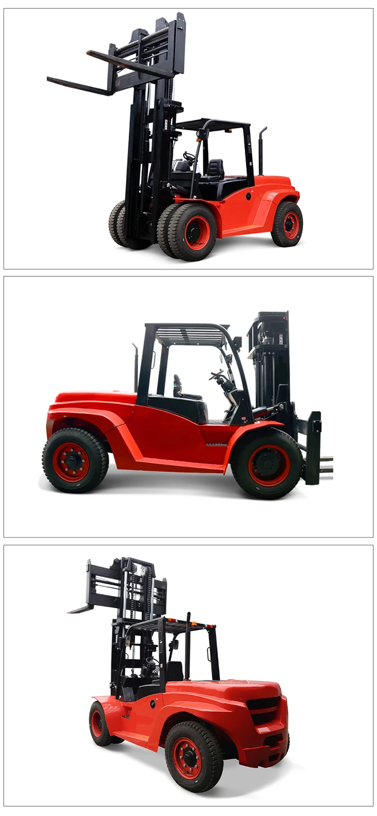 Diesel Forklift 2 Ton 4 Ton 6 Ton 7 Ton 3.5 Ton 3 Ton Cpcd20 Cpcd30 ...