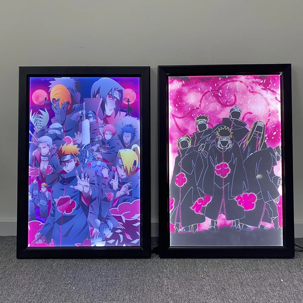 16x24 Inch Black Led Backlit Movie Poster Frames Wall Decor Art Picture ...