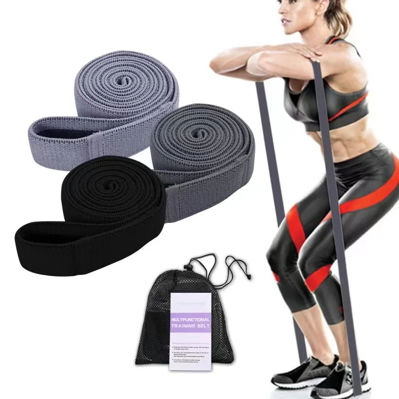 Heavy Duty Stretch Elastic Bands Long Resistance Bands Set Fabric Pull ...