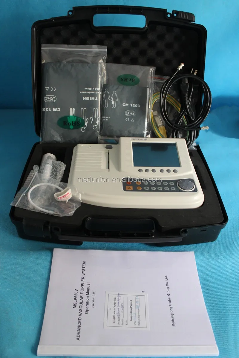 MSL650V Doppler Vascular Detector - Full-Featured ABI System