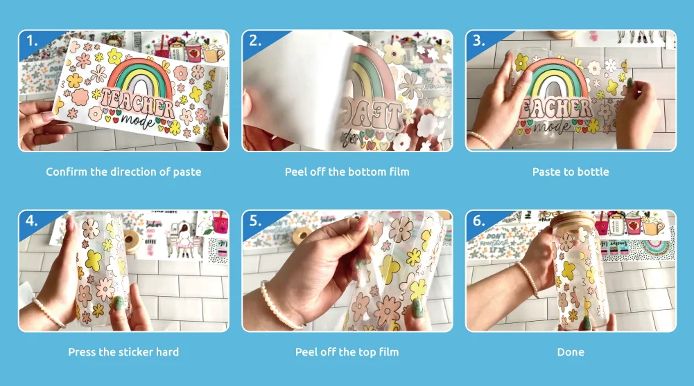 Good Printing Wholesale Custom Design Waterproof Anti Scratching Uv Dtf ...