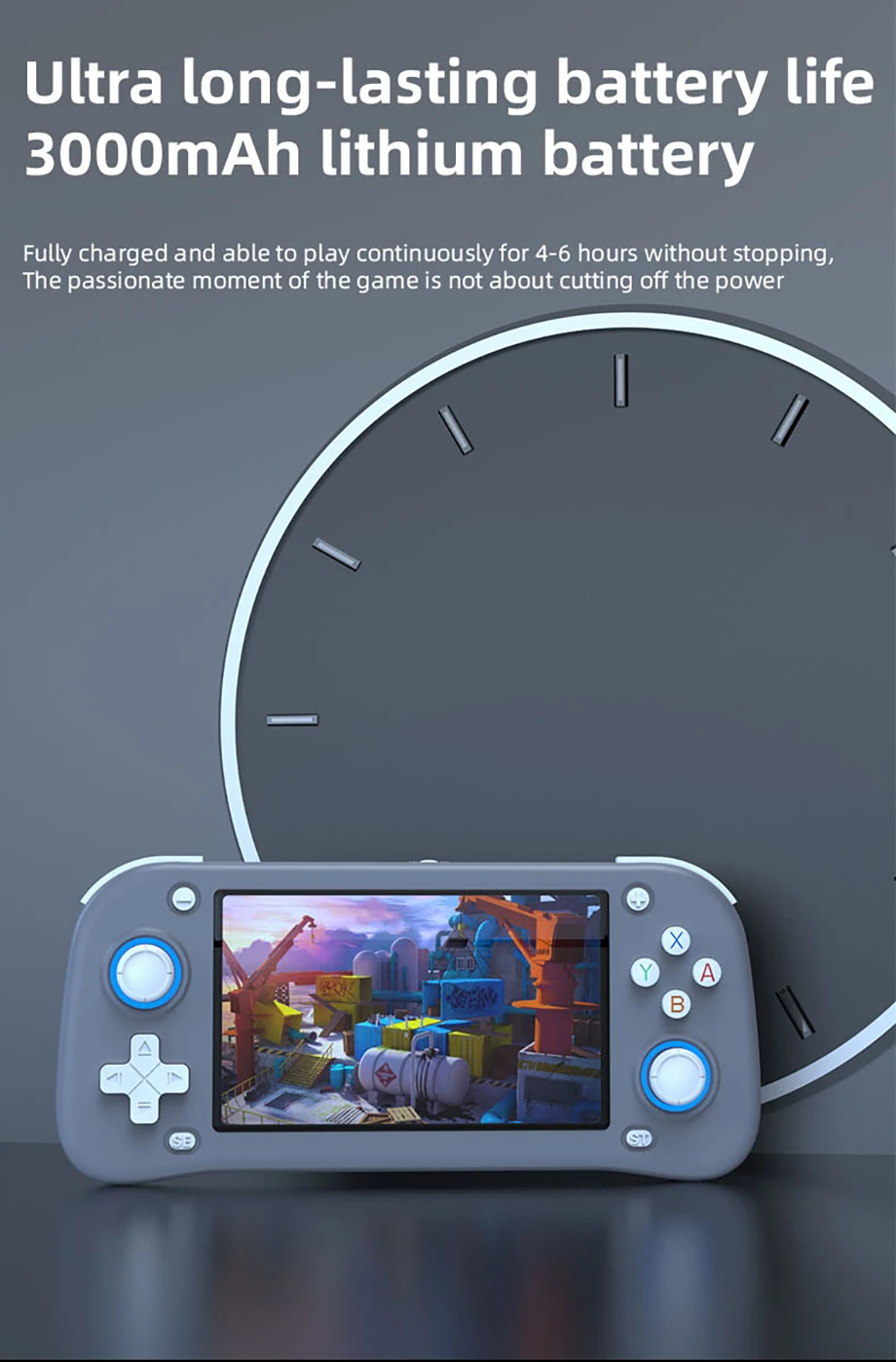 S XF43 Handheld Game Console 4.3 Inch Screen Retro Video Game Player ...