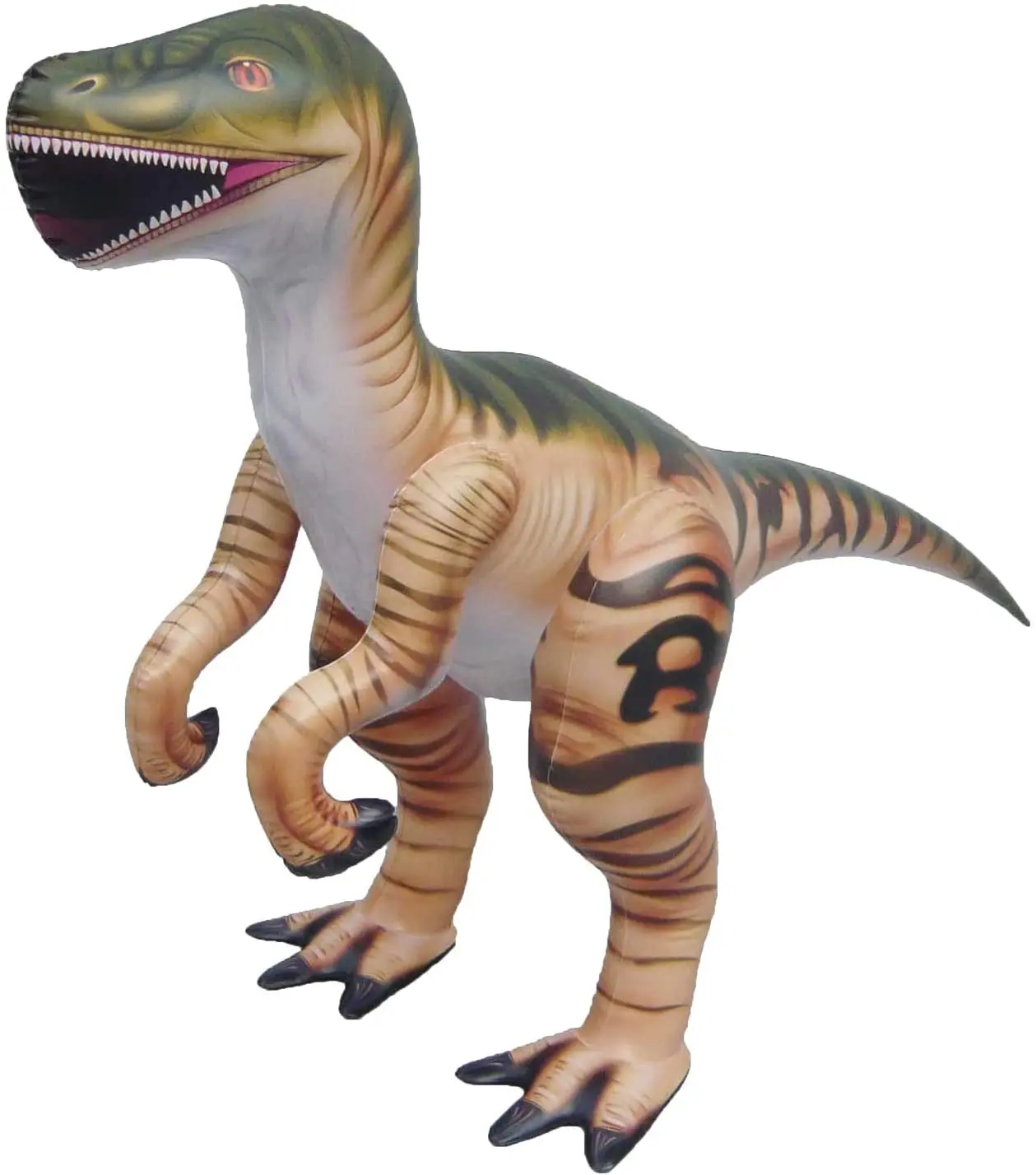 51 Inch Inflatable Plush Velociraptor Raptor,Dinosaur World Jurassic ...