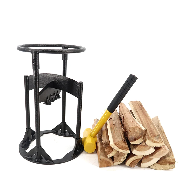 China Iron log splitter Demountable design manual Portable kindling ...
