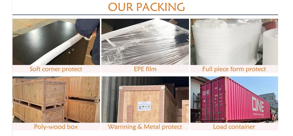 Luxury Modern L Shape Ceo Boss Desk Office Furniture Table Set Manger ...