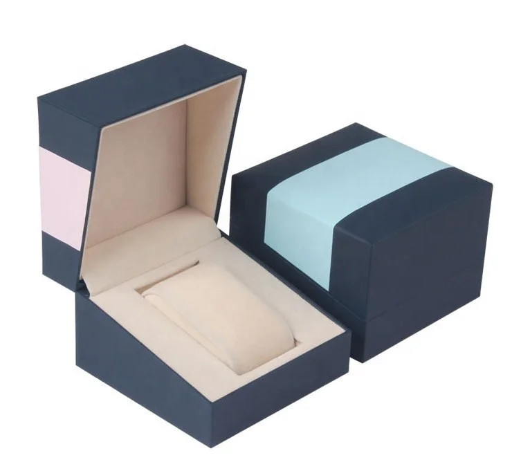 Contrast Color Design Men Wrist Watch Paper Gift Box Luxury Universal ...