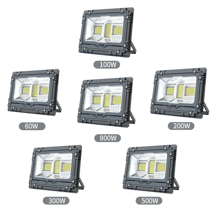 500watt Led Flood Light Portable Rechargeable Solar Rgb Flood Light ...